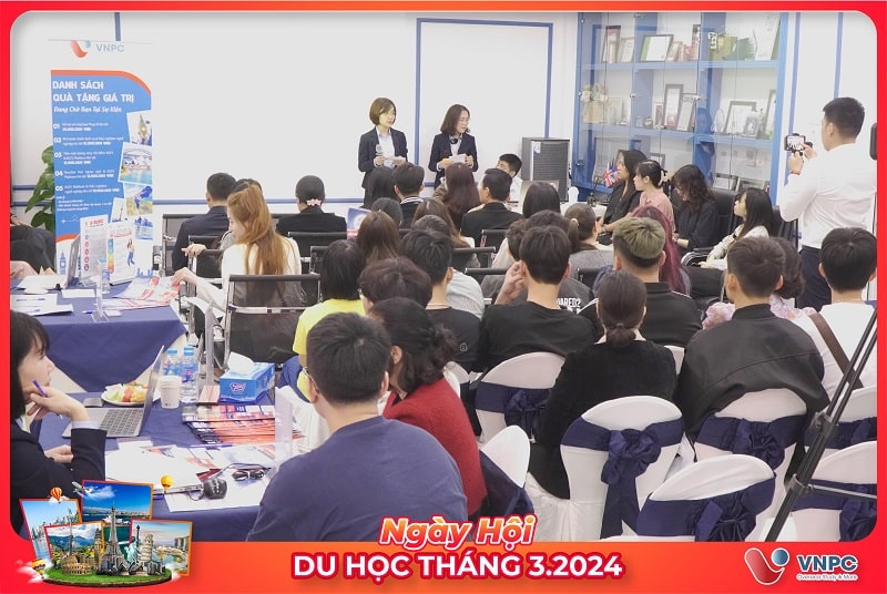 Những khoảnh khắc đáng nhớ trong Ngày hội du học toàn cầu tháng 3 của VNPC